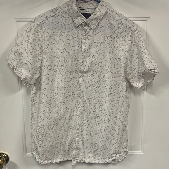 Demin & Flowers | Shirts | Demin Flowers Large Button Up Short Sleeve Shirt | Poshmark